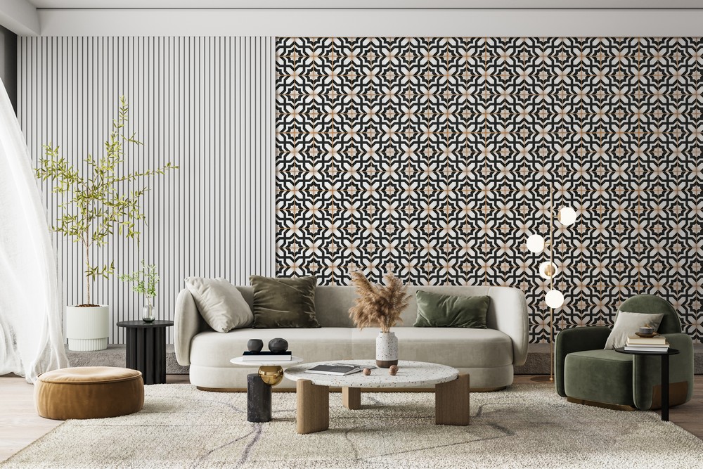 Morocco Beige 200х200х8 Matt, керамогранит ENNFACE - Ennface