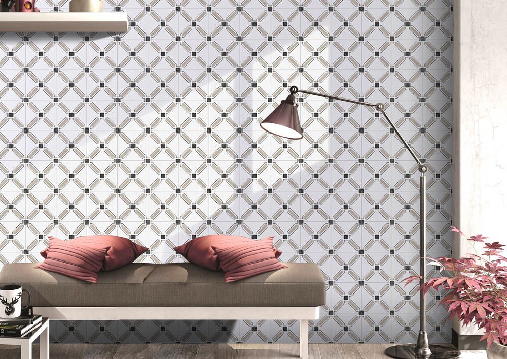 Ponza Cross 200х200х8 Matt, керамогранит ENNFACE - Ennface